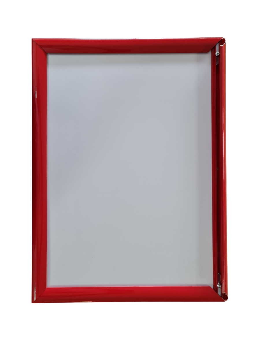 A4 Red Evacuation Diagram Holders | Snap Lock Frames | Proactive
