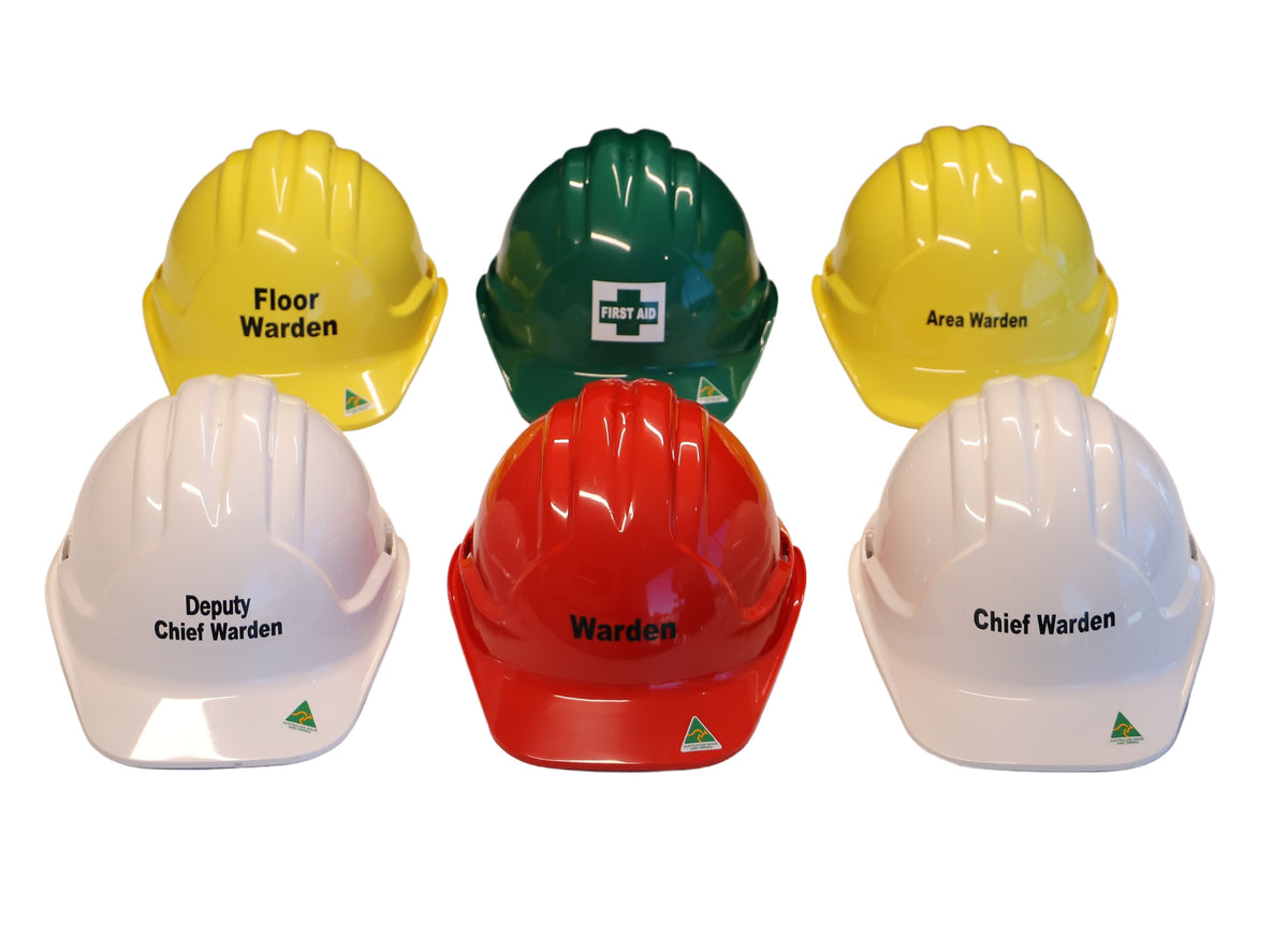 Fire Warden Hard Hats | Proactive Group