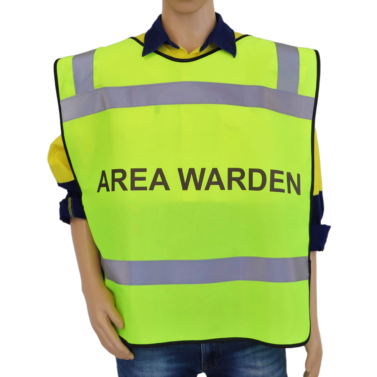 Yellow Area Warden Vest | Warden Vests/Tabards