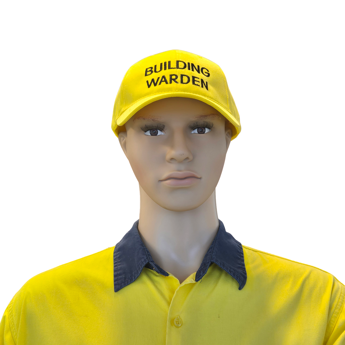 Red Warden Cap | Australian Standards Compliant AS 3745-2010