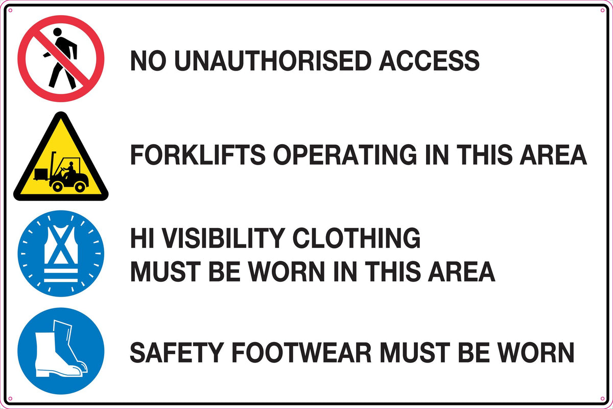 Conditions of Entry Sign