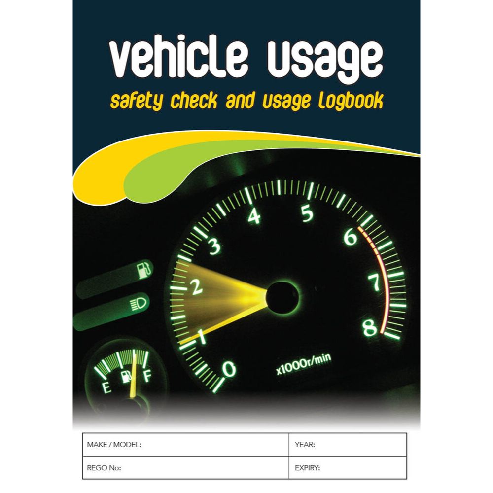 Vehicle Safety Check and Usage Logbook