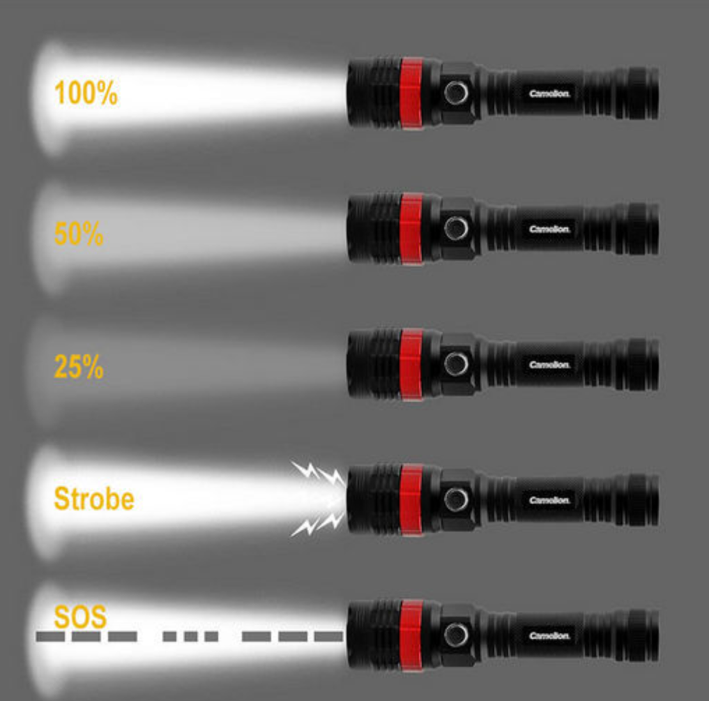 Heavy Duty Security LED Torch | 450 Lumens