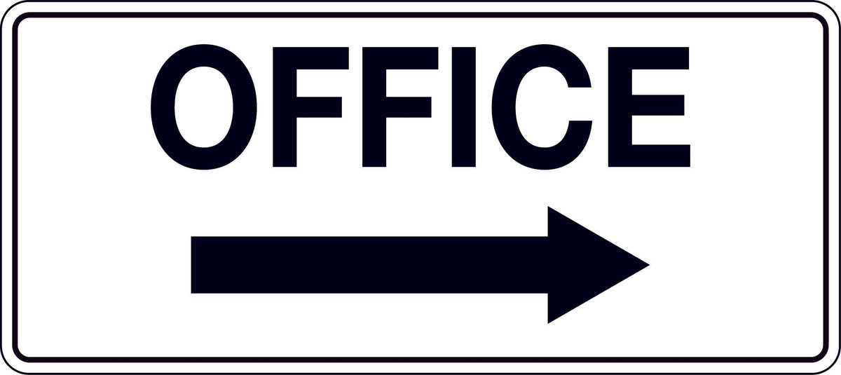 Sign 'Office' Right Arrow | Proactive Group Australia