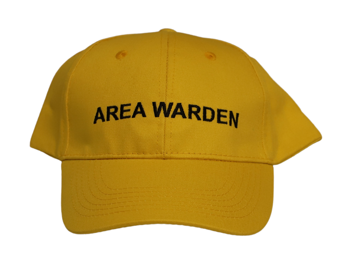 Area Warden Cap Yellow | Proactive Group Australia