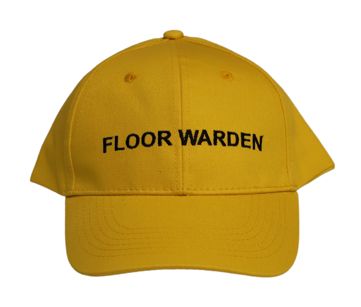 Warden Cap | Yellow Floor Warden | Proactive Group