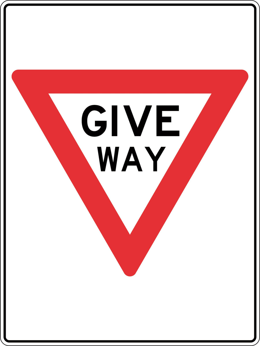 Traffic Sign 'Give Way Triangle' | Proactive Group